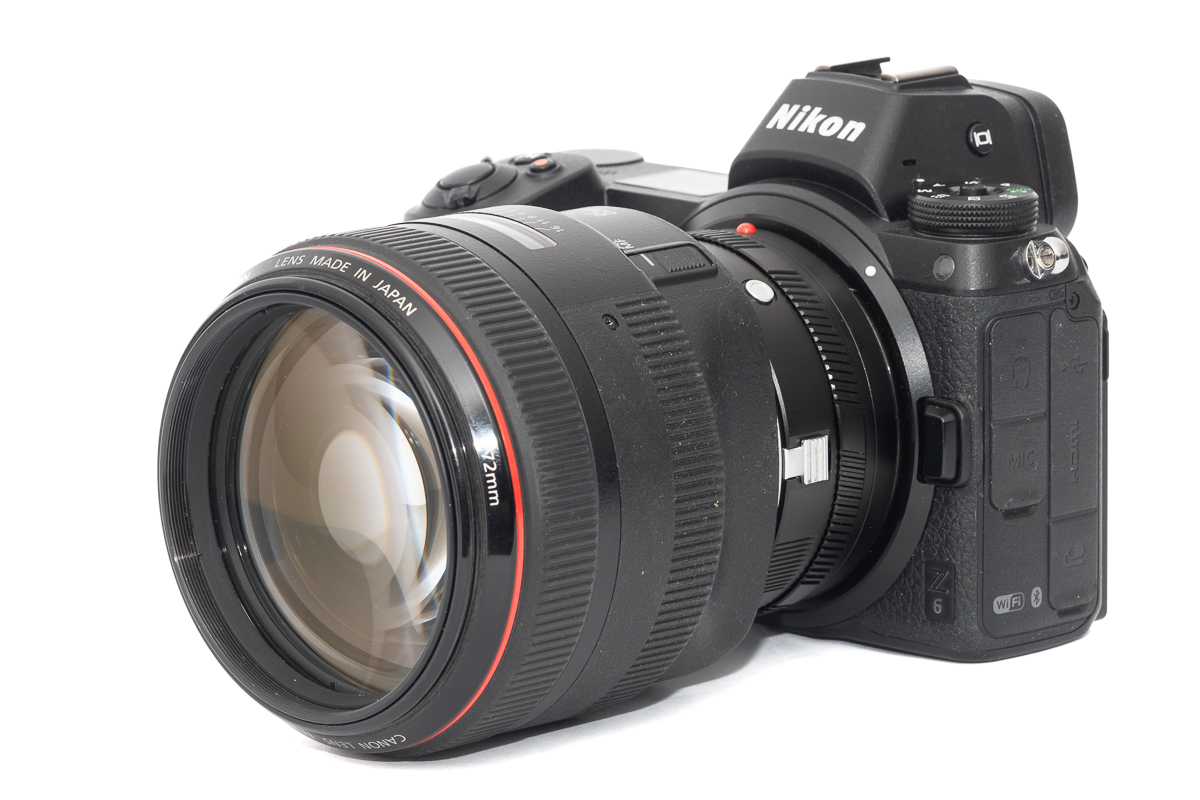 Canon Ef 85mm 1 2 L Usm Ii Megadap Eftz21 Z6 Title Fb