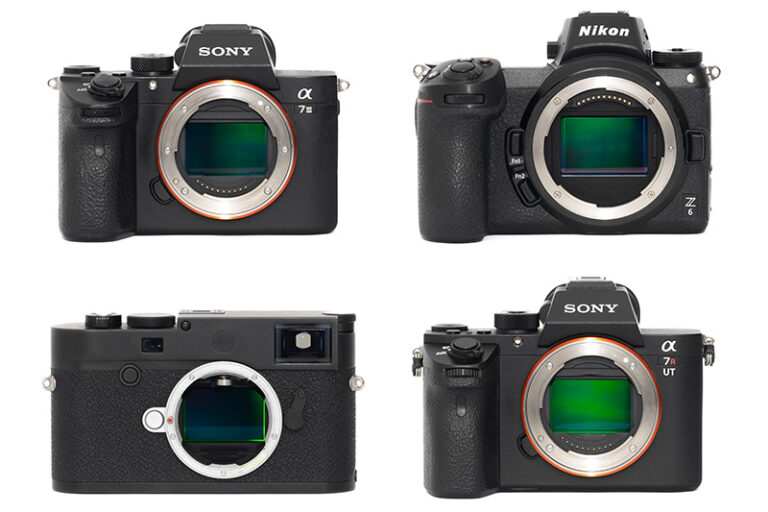 Filter Stacks compared: Sony E | Nikon Z | Leica M | Kolari UT